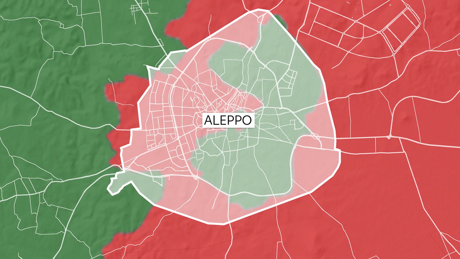 Aleppo in maps | World News | Sky News