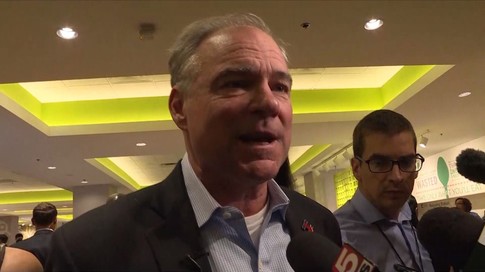 Hillary Clinton's running mate, Tim Kaine, is 'not surprised' | Scoop ...
