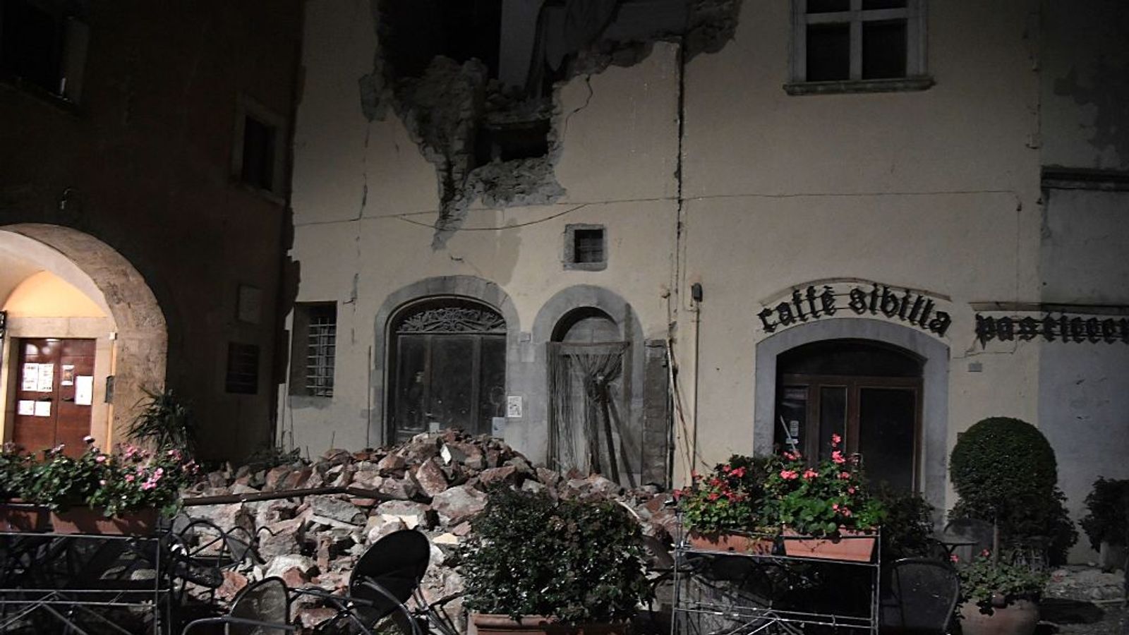 Villages badly damaged as quakes hit central Italy | World News | Sky News