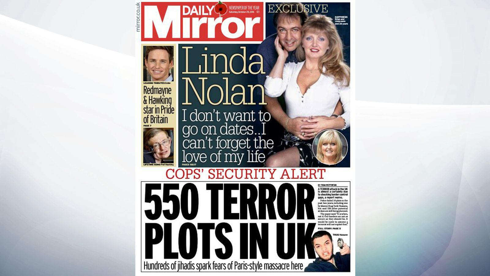 Saturday's newspaper front pages | Scoop News | Sky News