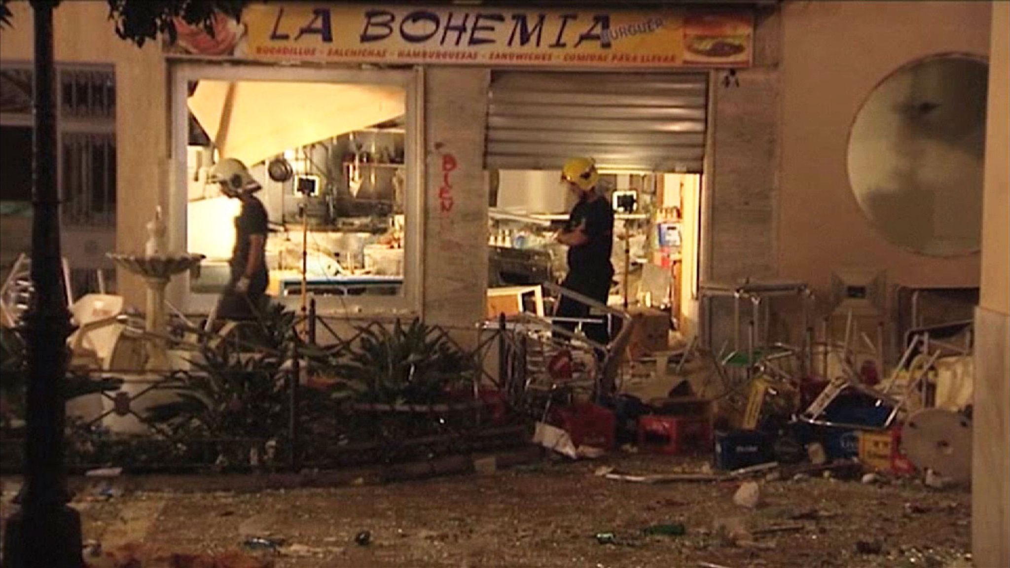 Ninety hurt in cafe gas explosion in Velez-Malaga in Spain | Money News ...