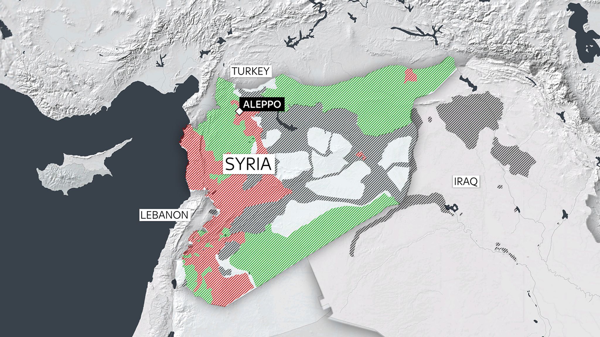 Aleppo in maps | World News | Sky News