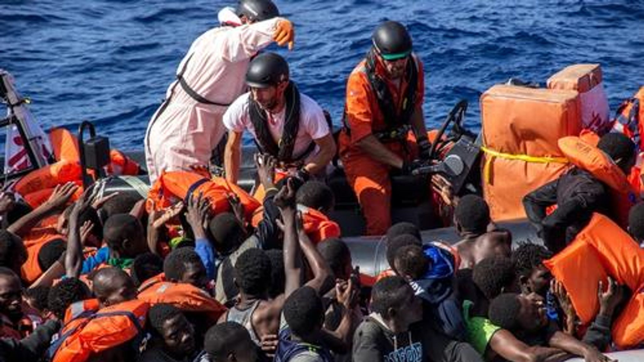 At least 3,800 people have died in the Med Sea this year, says UNHCR ...