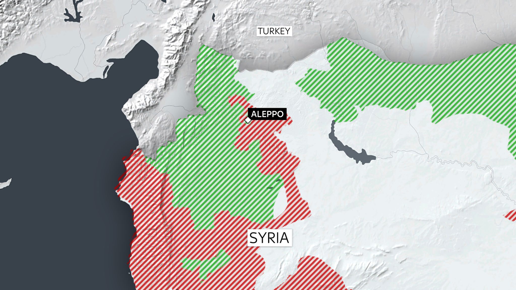 Aleppo in maps | World News | Sky News