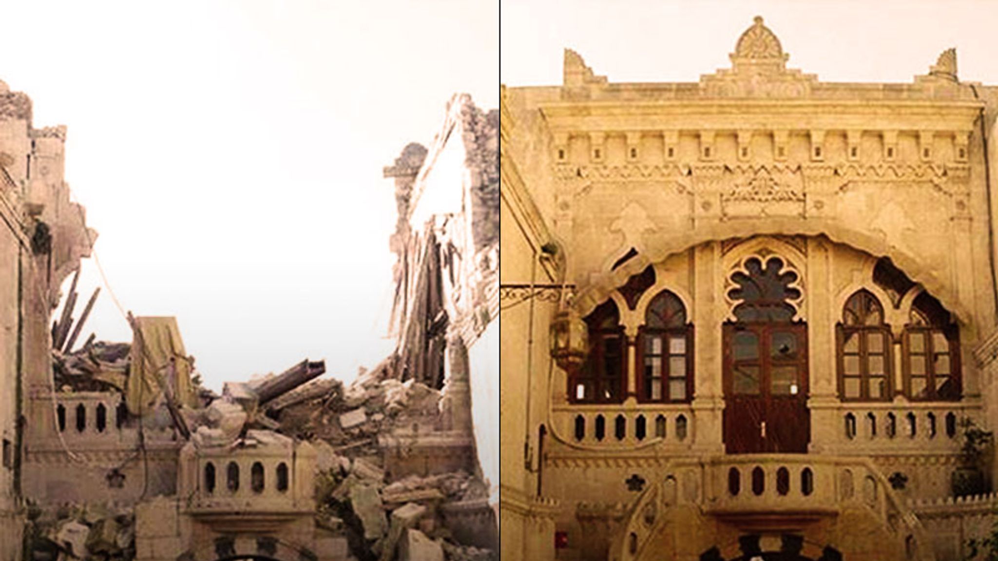 Aleppo: Before and after the airstrikes | World News | Sky News