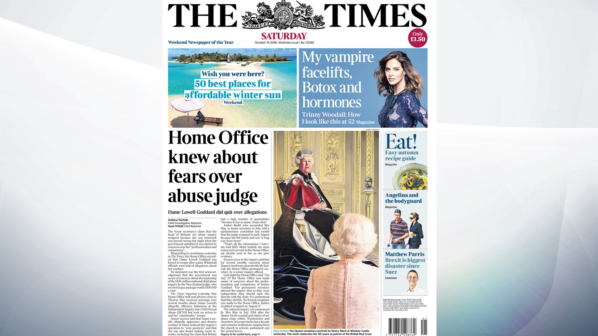 Saturday's national newspaper front pages | UK News | Sky News