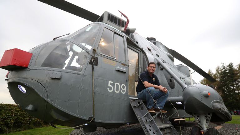Royal Navy helicopter revamped into holiday home for six | Offbeat News ...