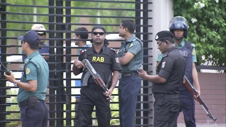 England train under armed guard | Video | Watch TV Show | Sky Sports