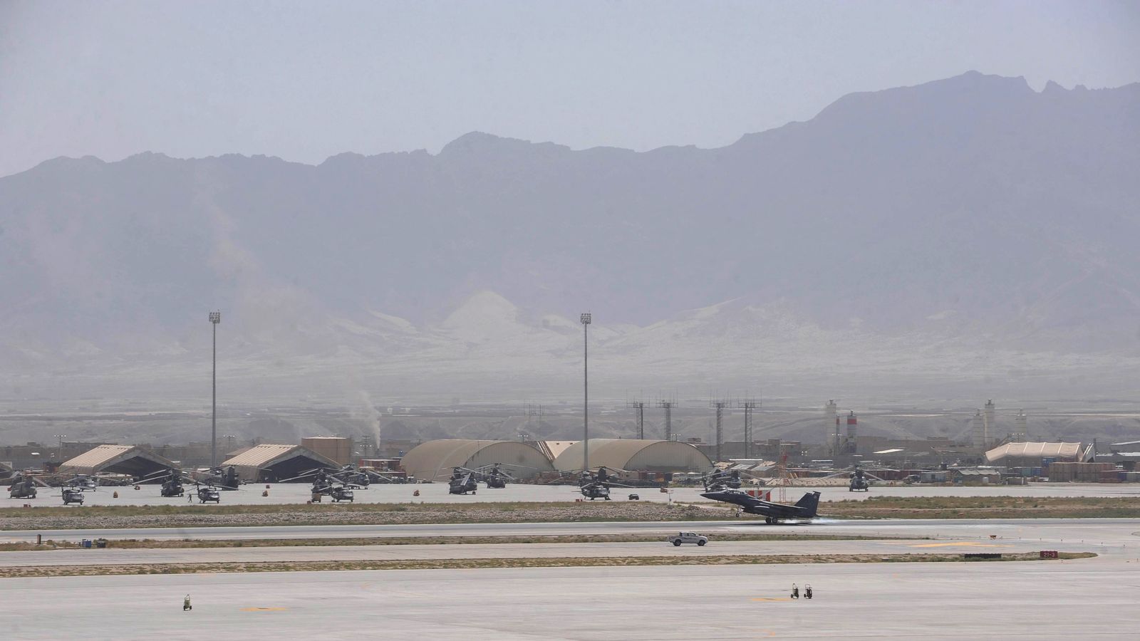 Bagram explosion: Bomber kills four at US base in Afghanistan | World ...