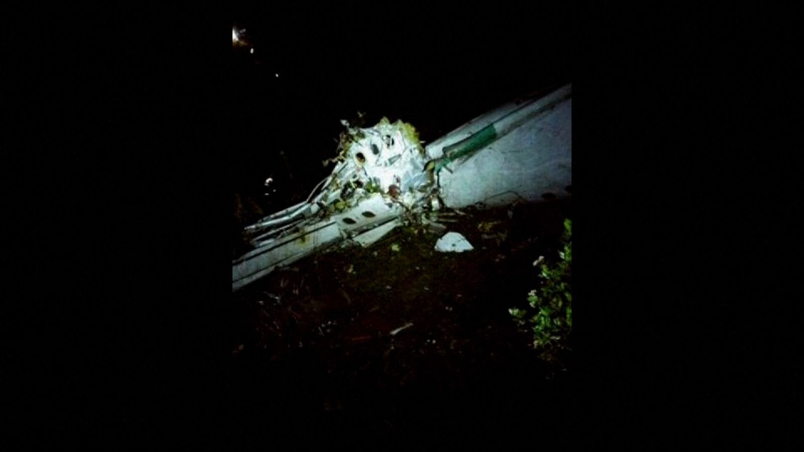 First video from the site of the crash | Scoop News | Sky News