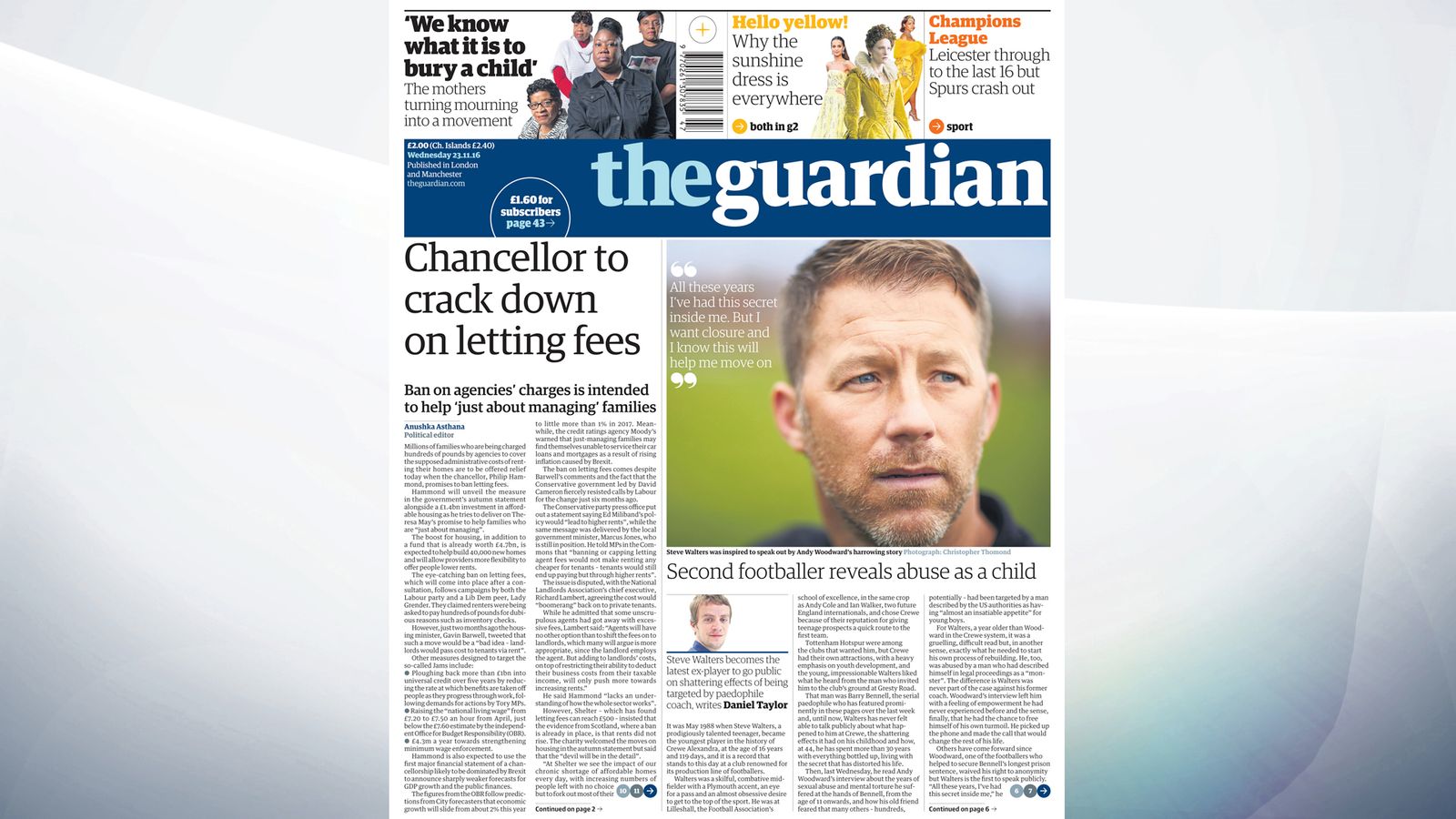 Wednesday's national newspaper front pages | UK News | Sky News