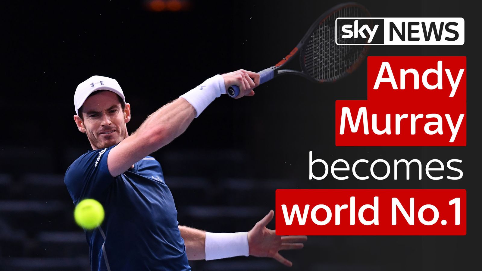 Murray becomes world number one | Scoop News | Sky News