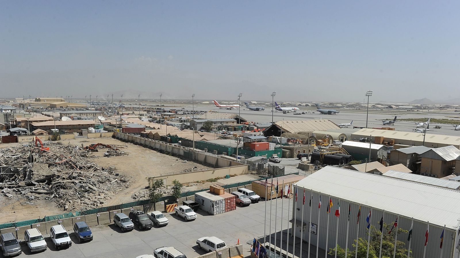 Bagram explosion: Bomber kills four at US base in Afghanistan | World ...