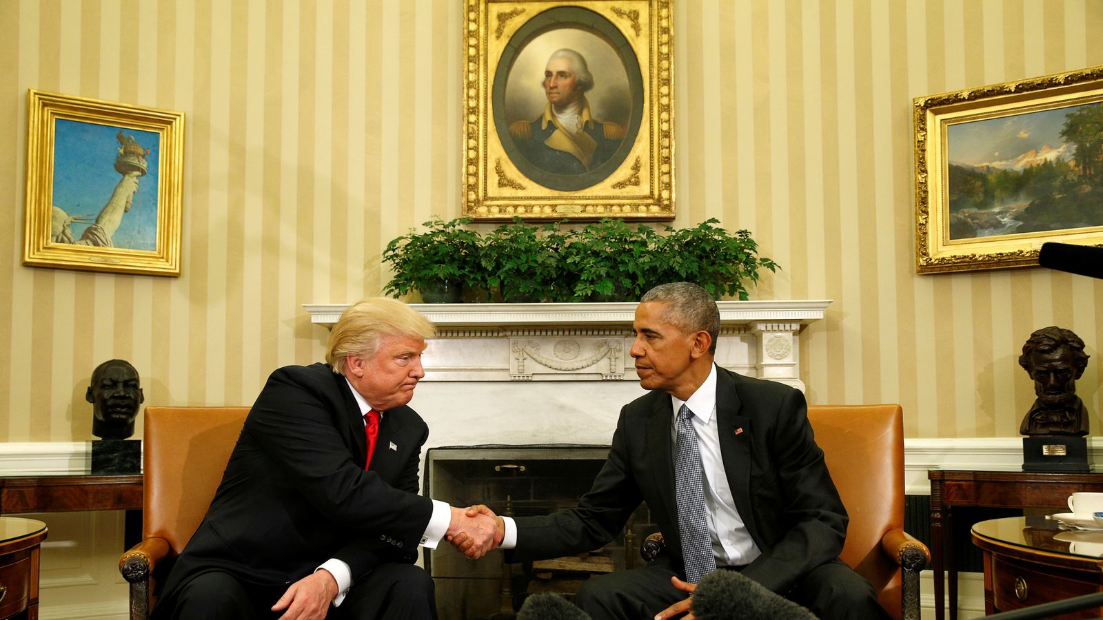 Barack Obama says he had 'excellent' talks with Donald Trump | World ...