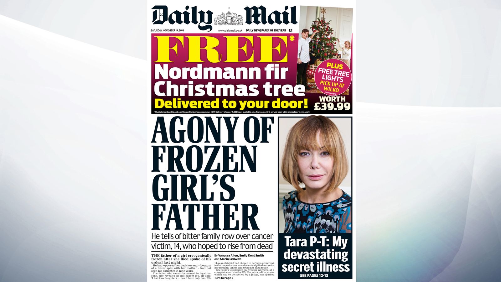 Saturday's national newspaper front pages | UK News | Sky News
