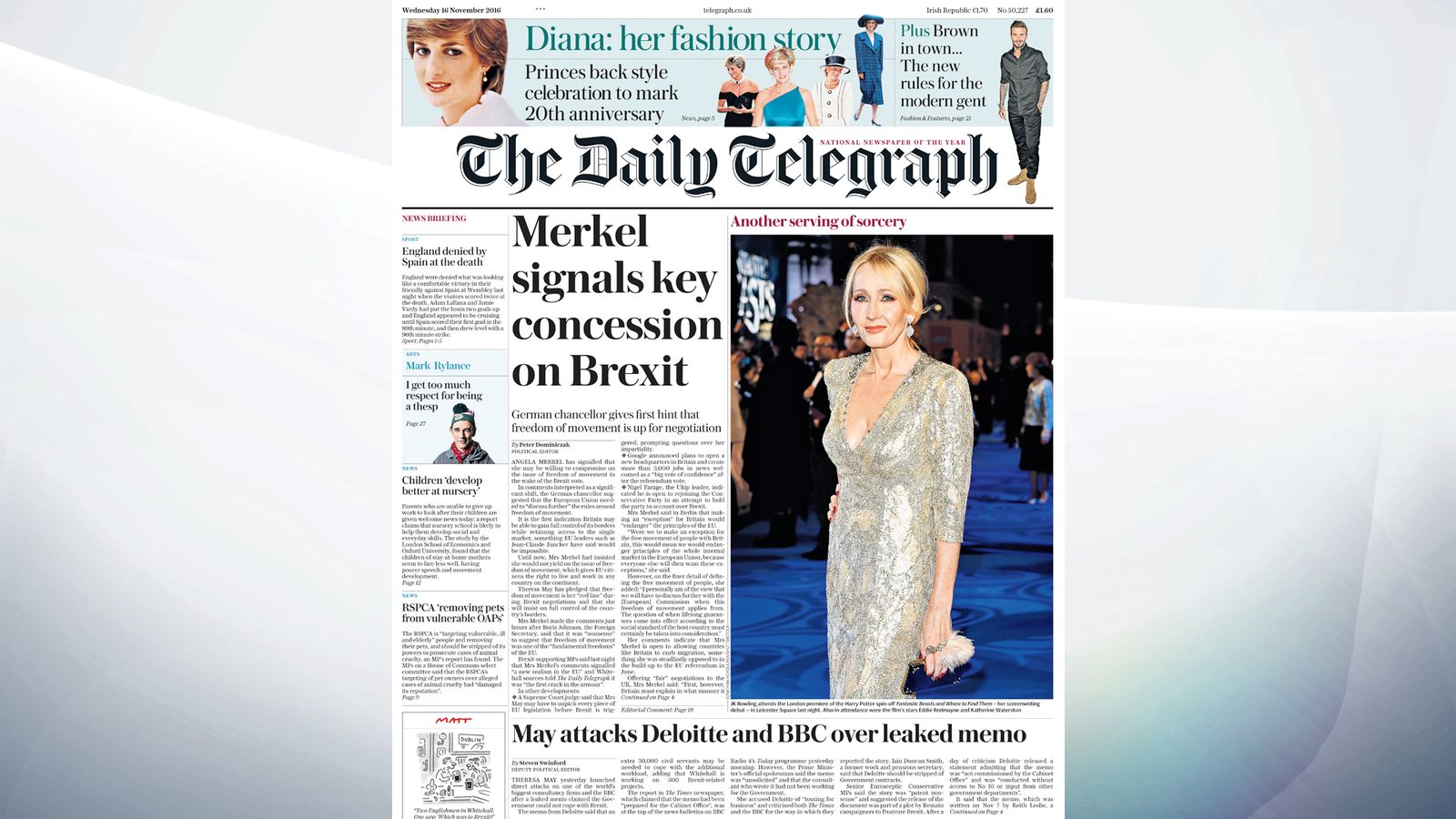 Wednesday's national newspaper front pages | UK News | Sky News