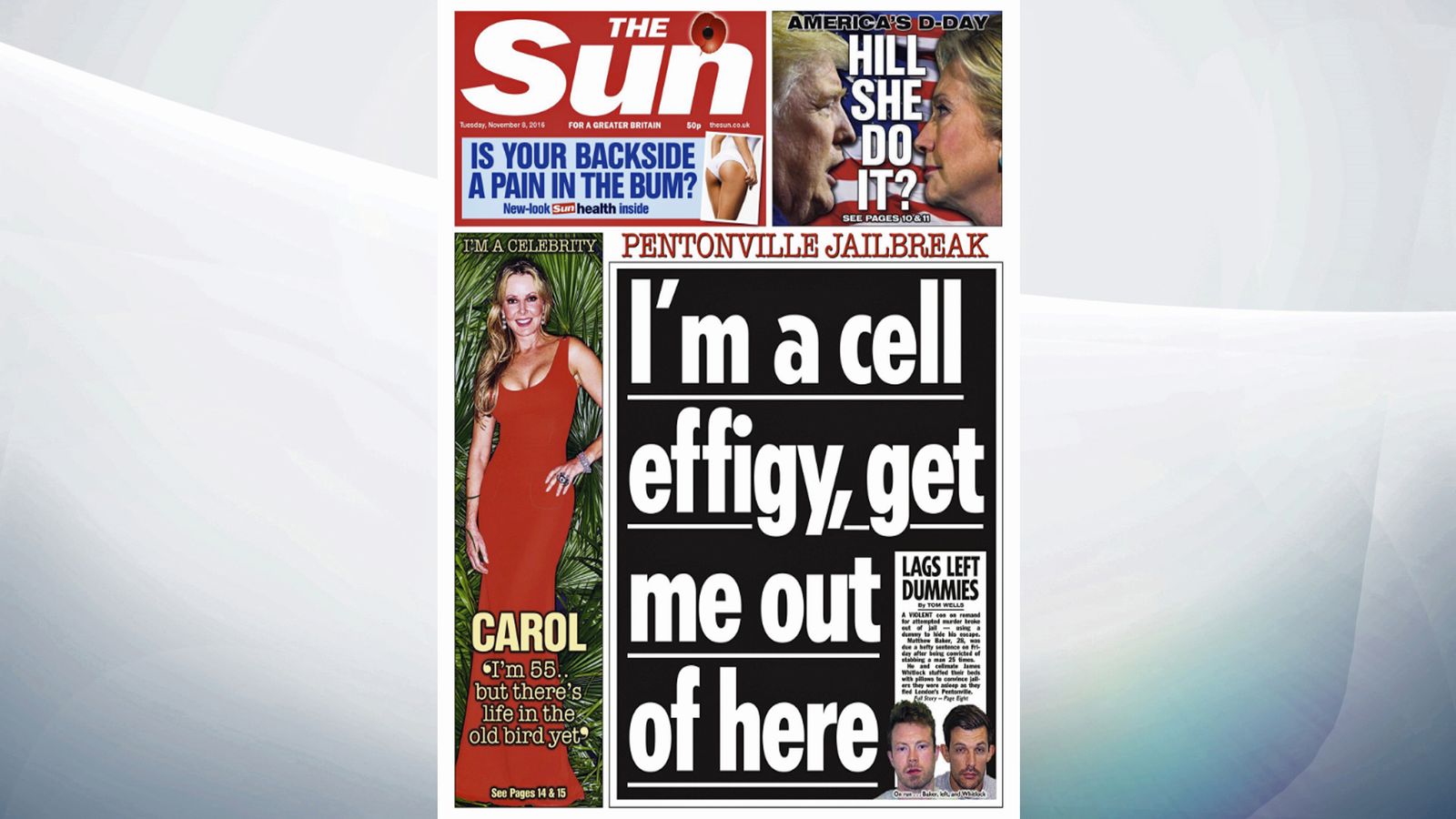 Tuesday's national newspaper front pages | UK News | Sky News