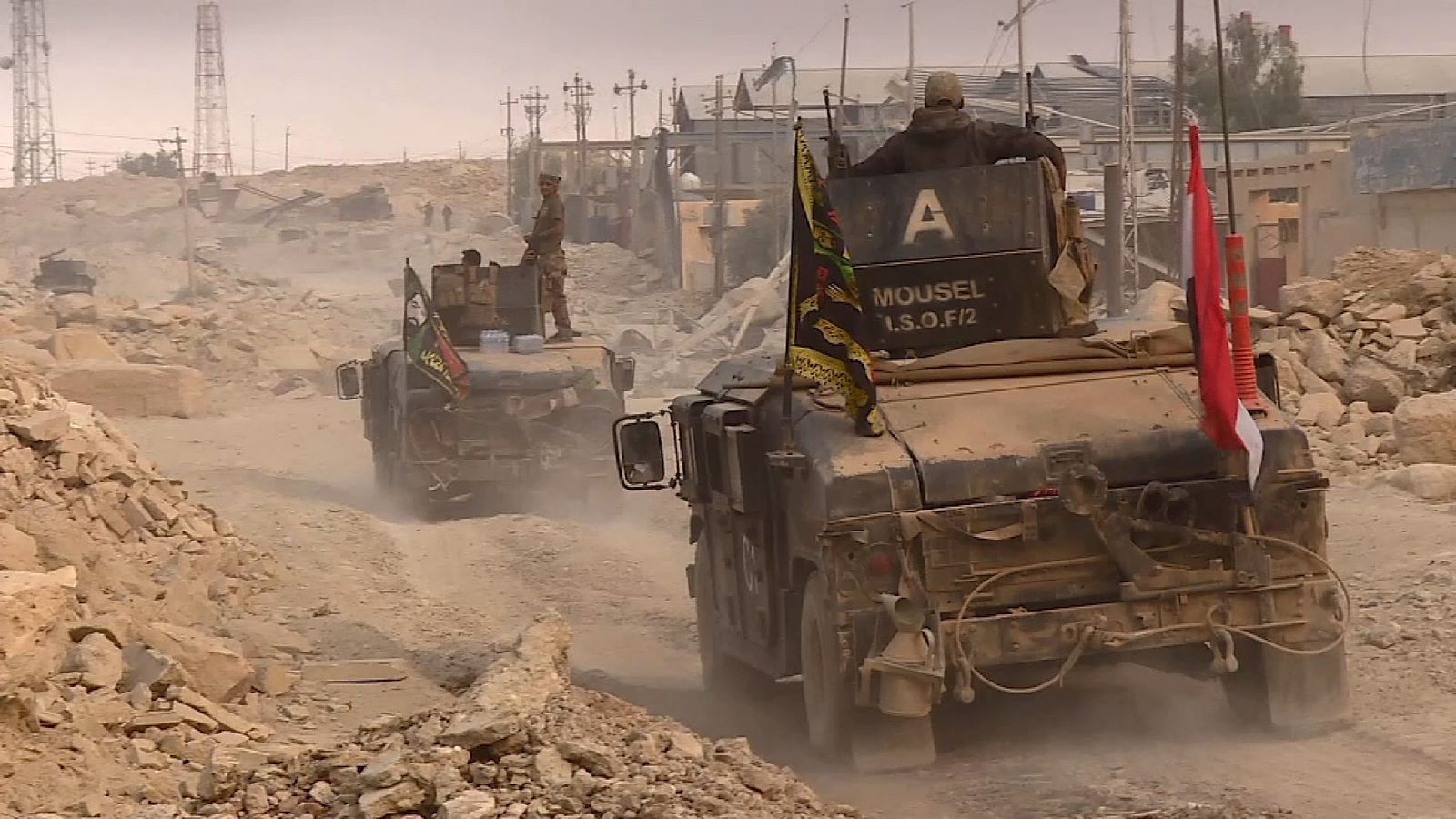 Iraqi forces meet stiff resistance in Mosul | Scoop News | Sky News