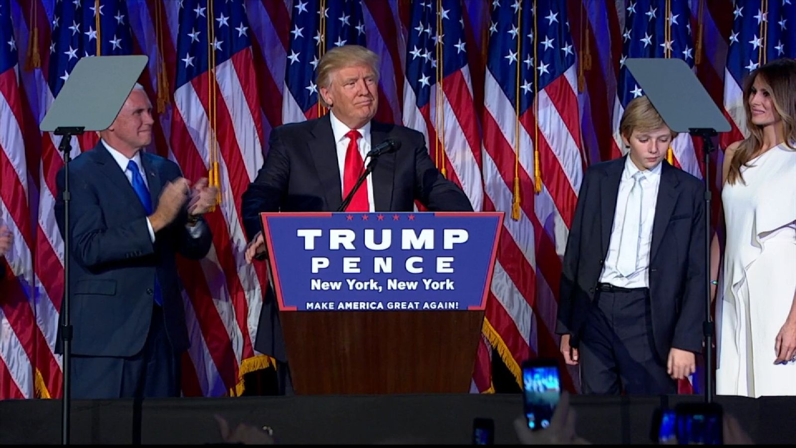 President-elect: Donald Trump's speech in full | Scoop News | Sky News