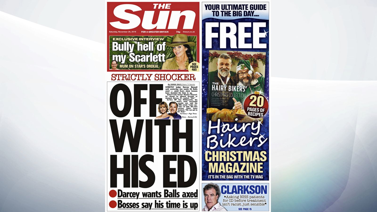 Saturday's national newspaper front pages | UK News | Sky News