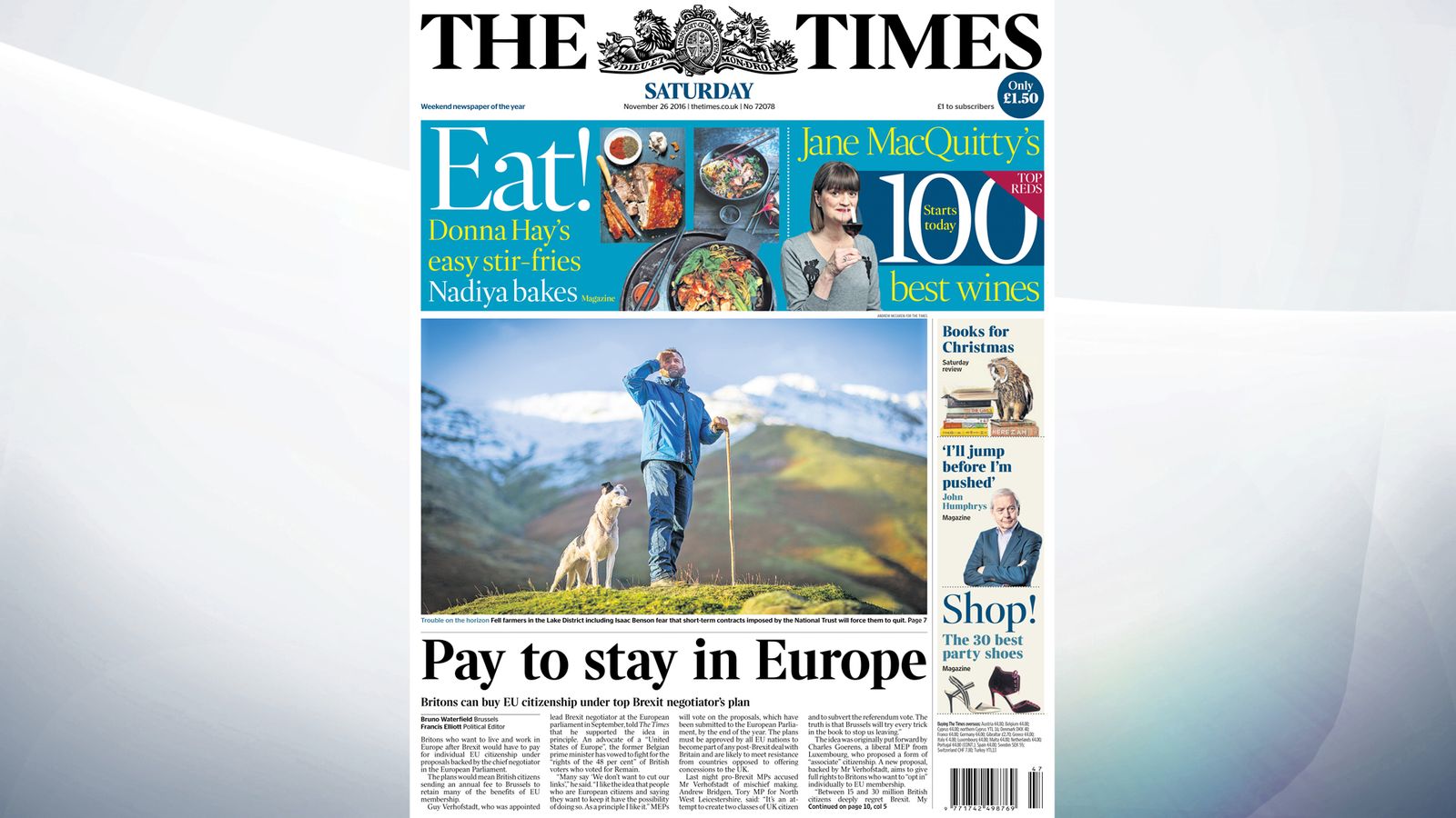 Saturday's national newspaper front pages | UK News | Sky News