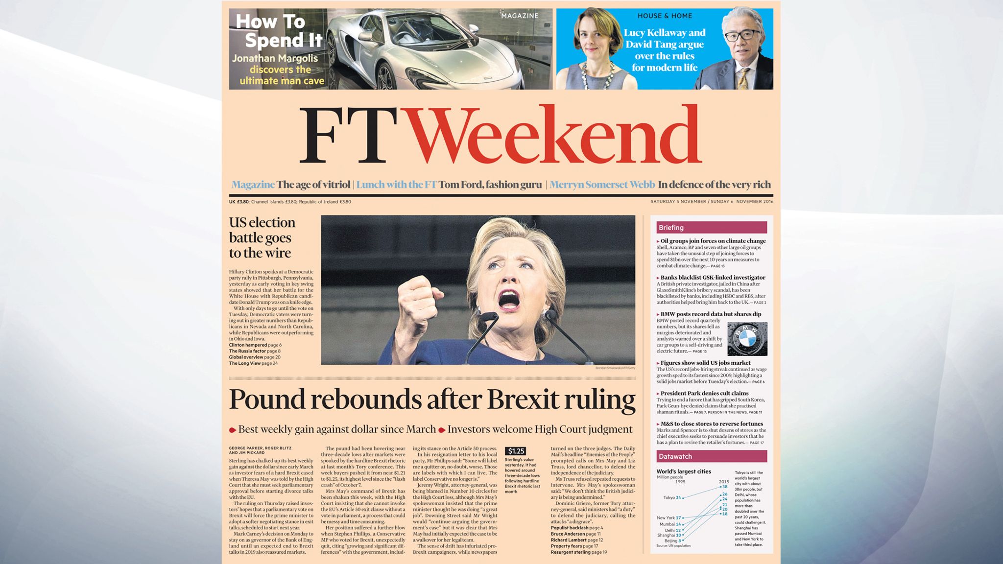 Saturday's national newspaper front pages | UK News | Sky News