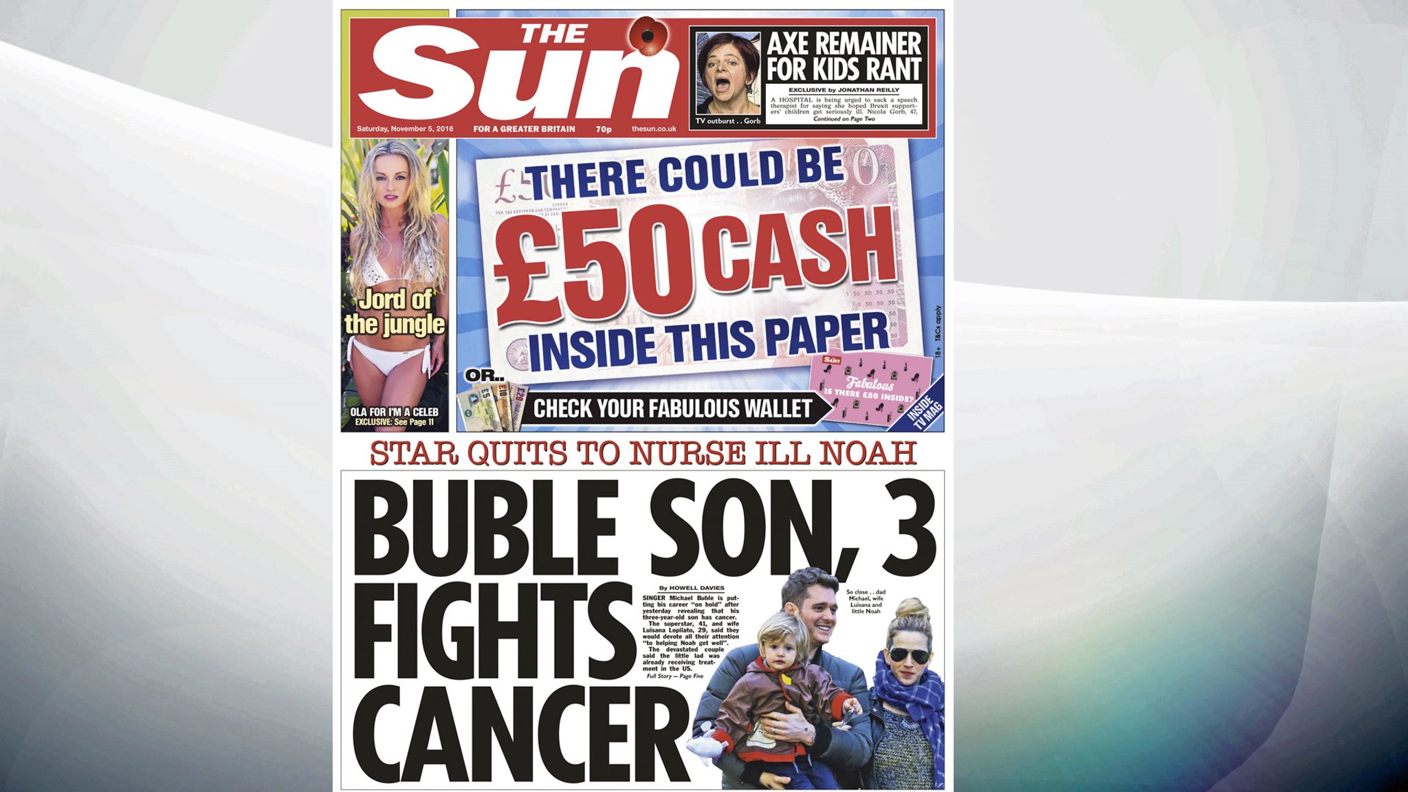 Saturday's national newspaper front pages | UK News | Sky News