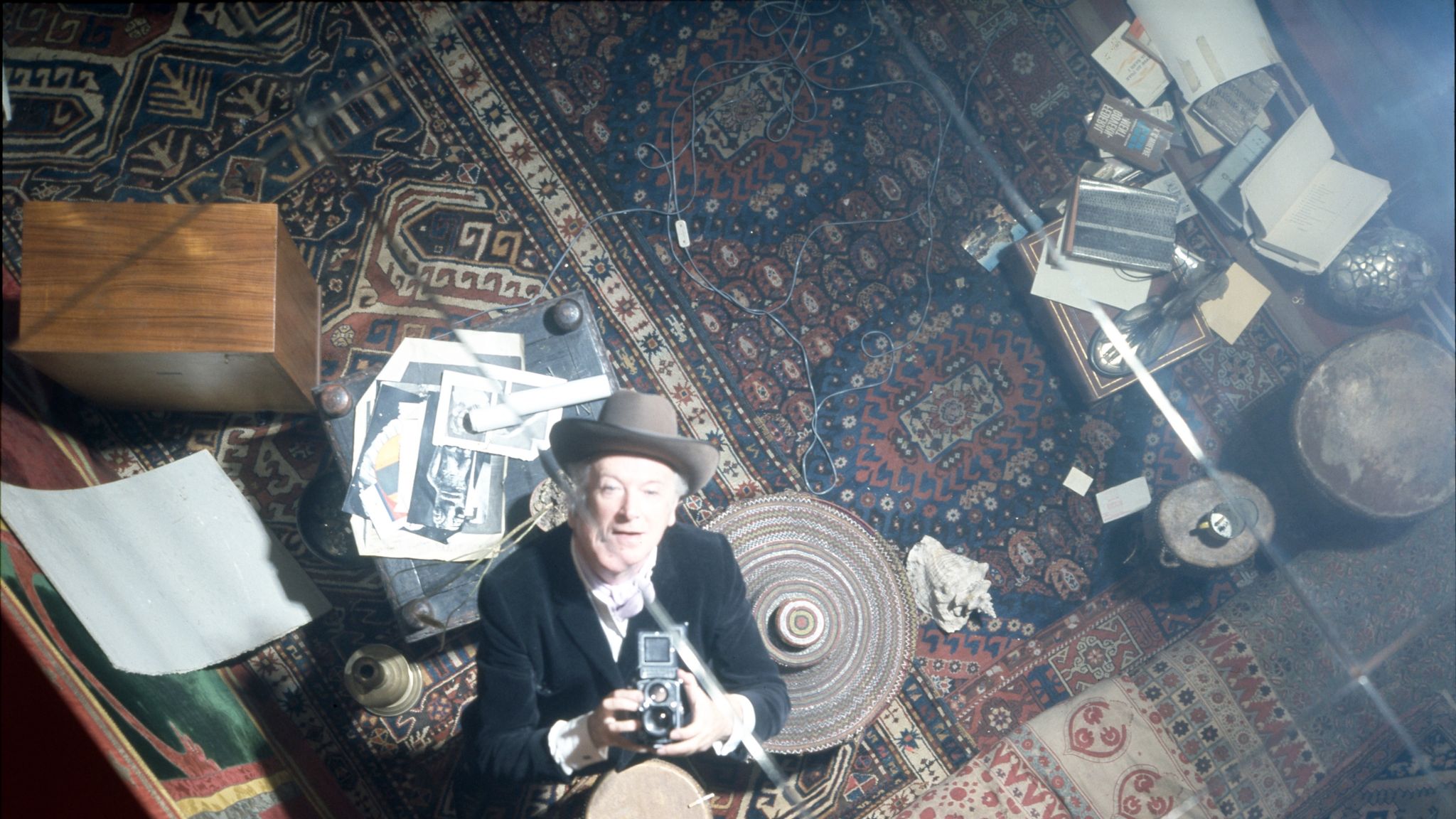 Mick Jagger captured on camera by Cecil Beaton in 1970 film Performance ...