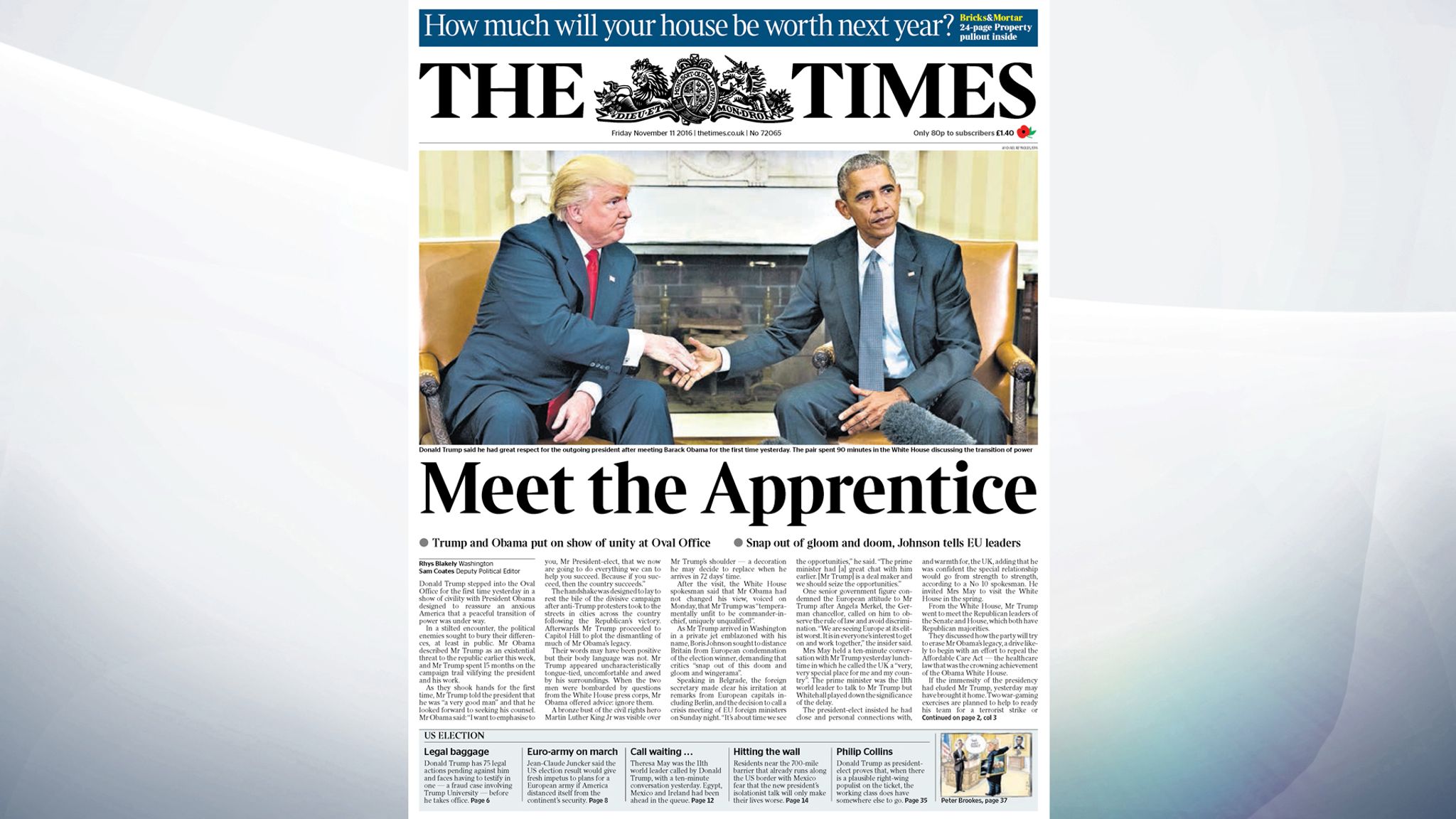 Friday's national newspaper front pages | UK News | Sky News