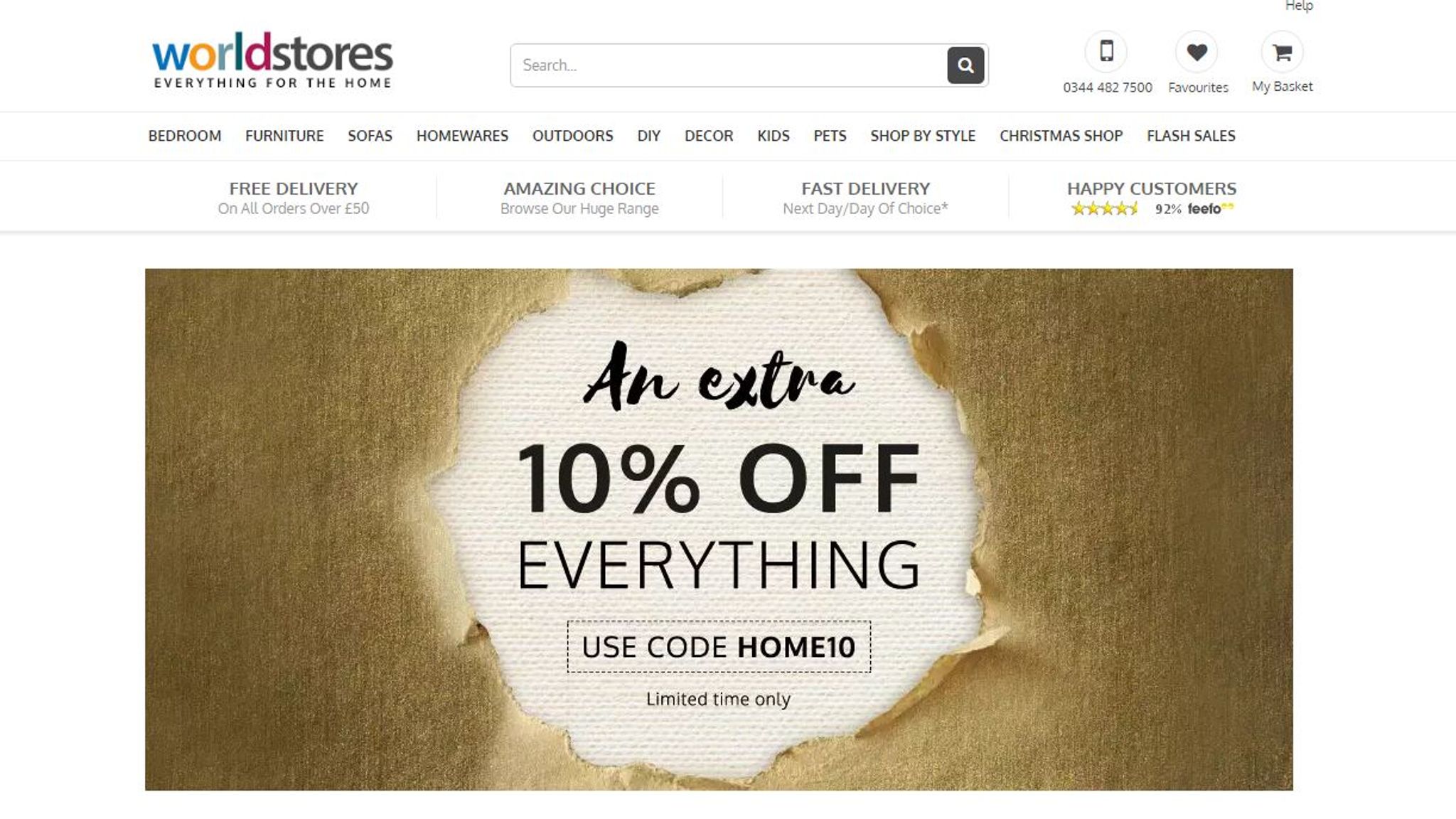 Worldstores bedroom furniture store