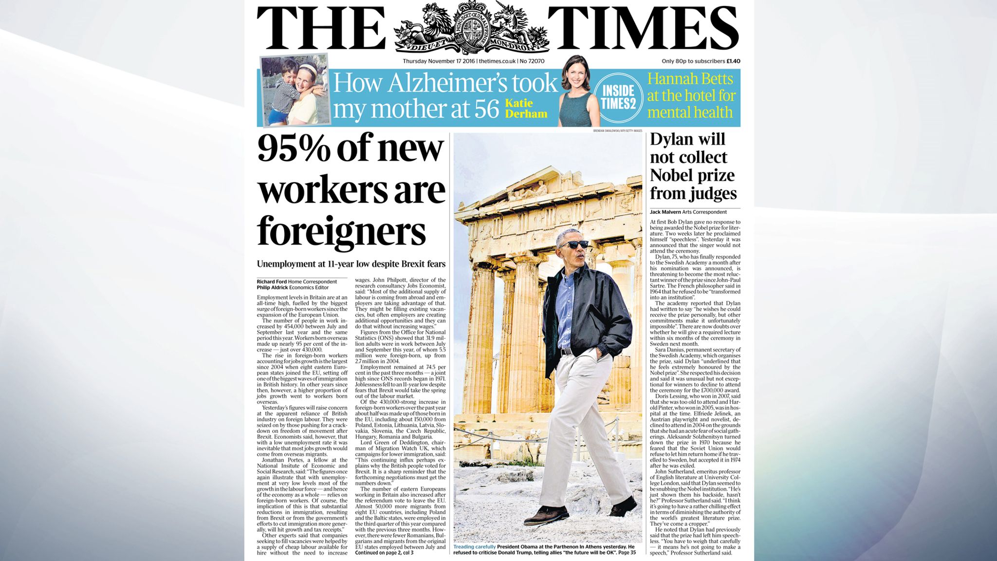 What's on the front of Thursday's newspapers | UK News | Sky News