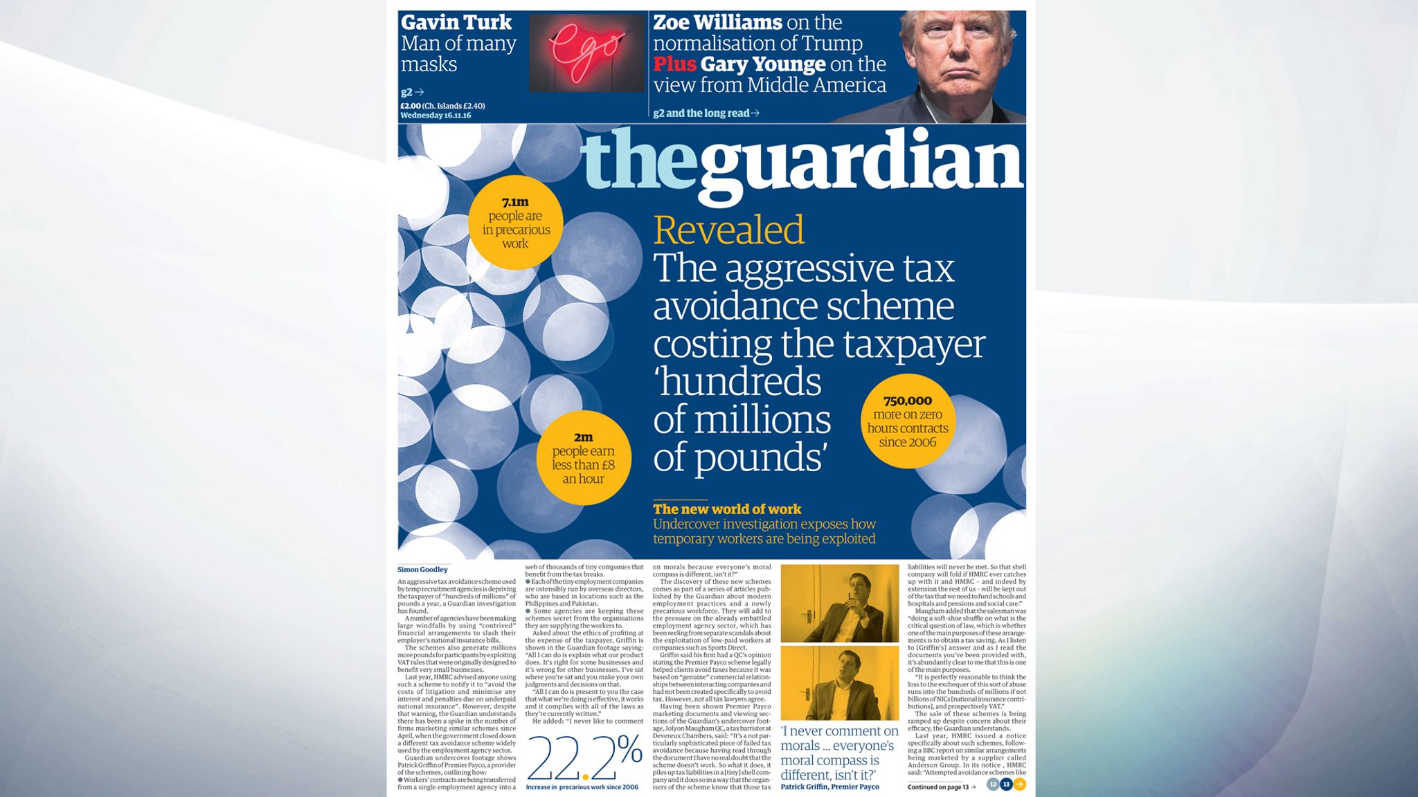 Wednesday's national newspaper front pages | UK News | Sky News