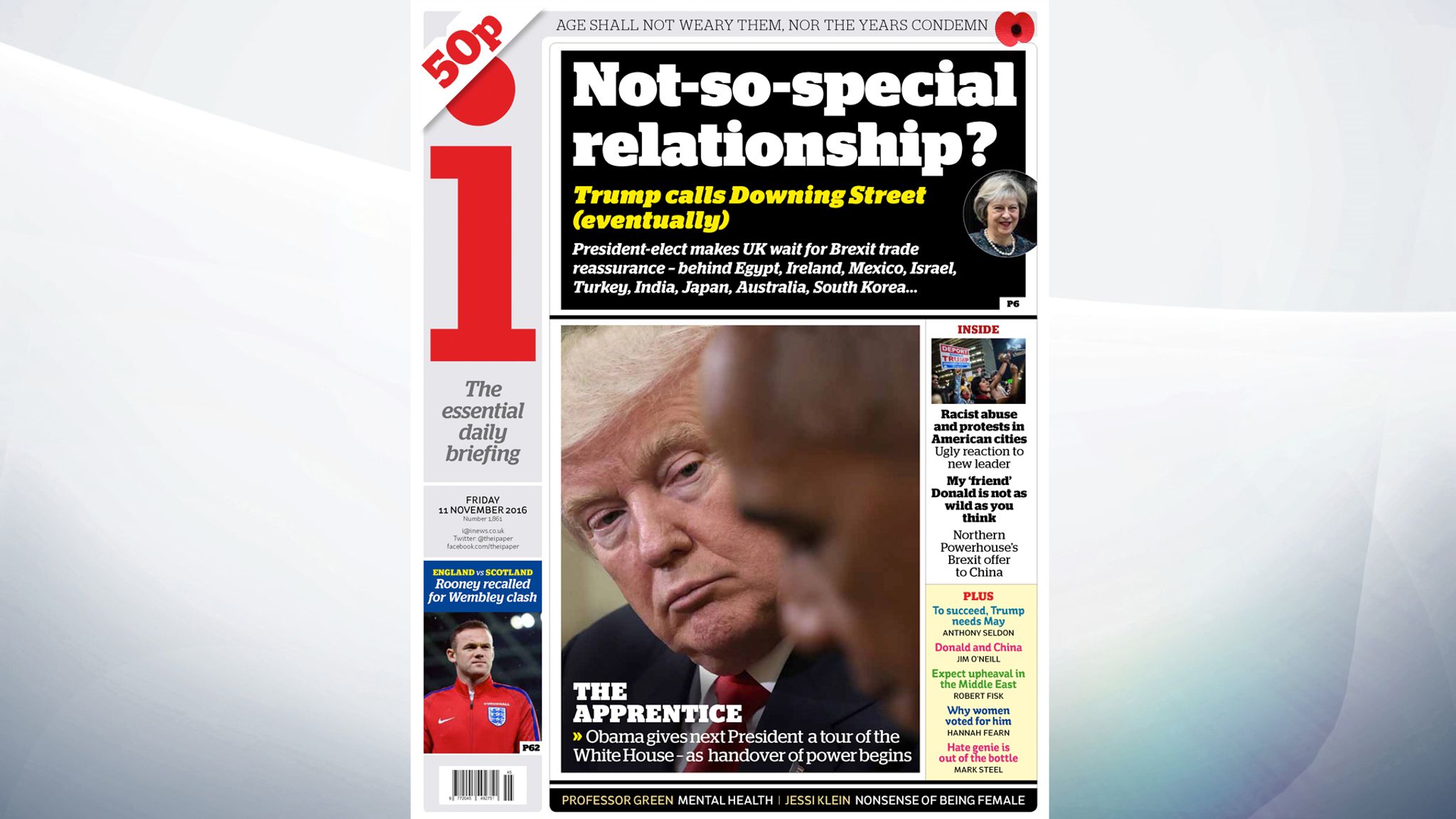 Friday's national newspaper front pages | UK News | Sky News