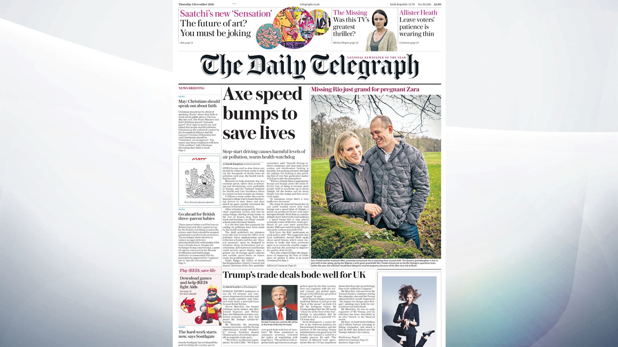 Thursday's national newspaper front pages | UK News | Sky News