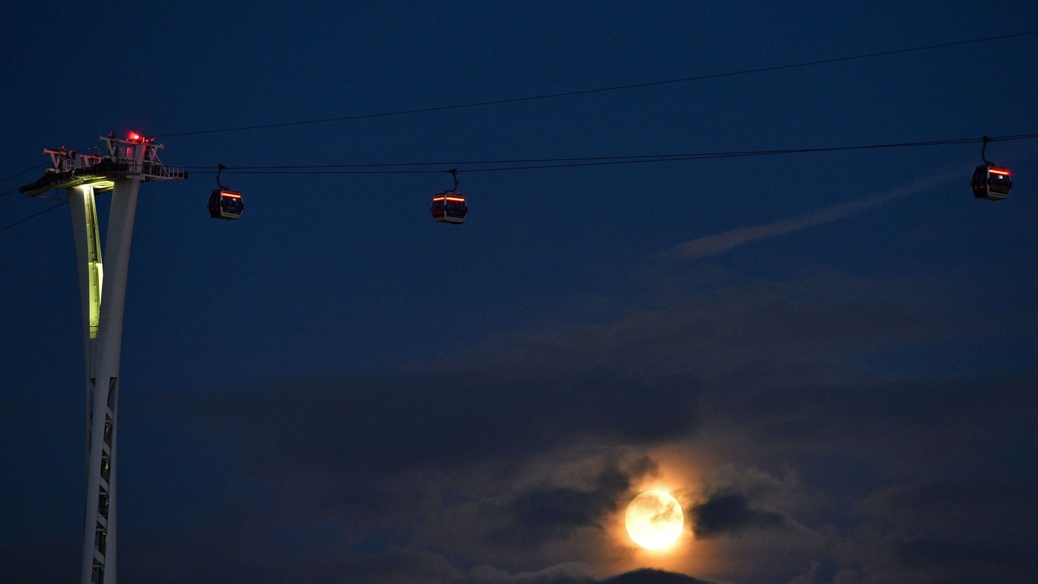 Moon created when 'about 20 moonlets collided' | World News | Sky News