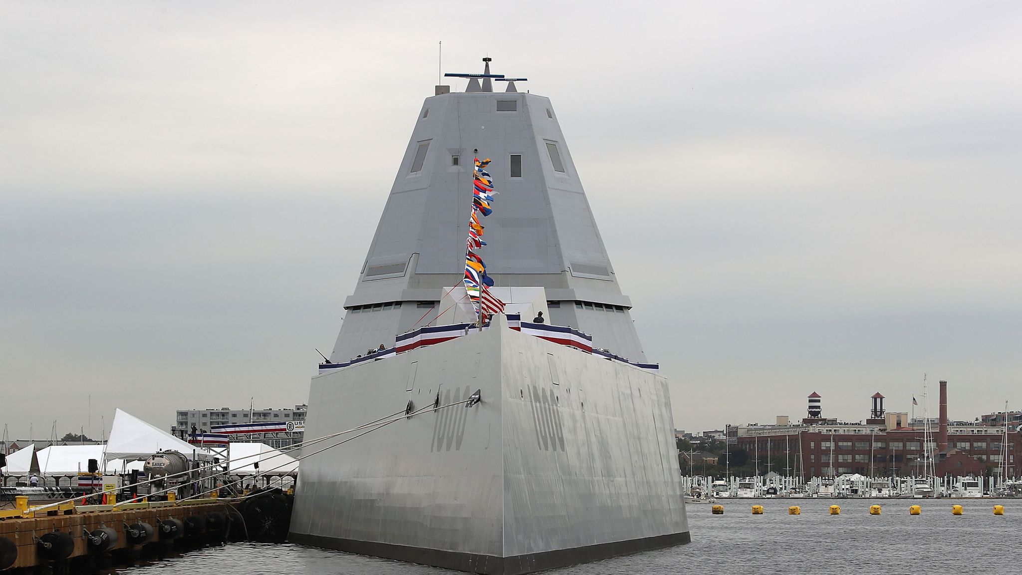 US Navy's most advanced destroyer USS Zumwalt breaks down again | World ...