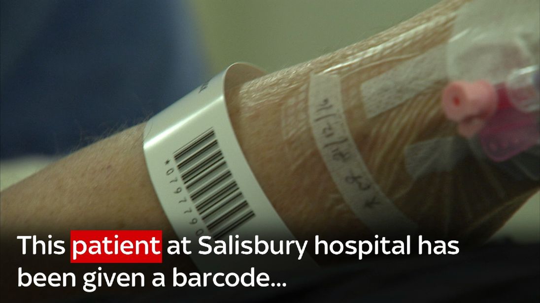 NHS trials barcode system to reduce mistakes during treatments