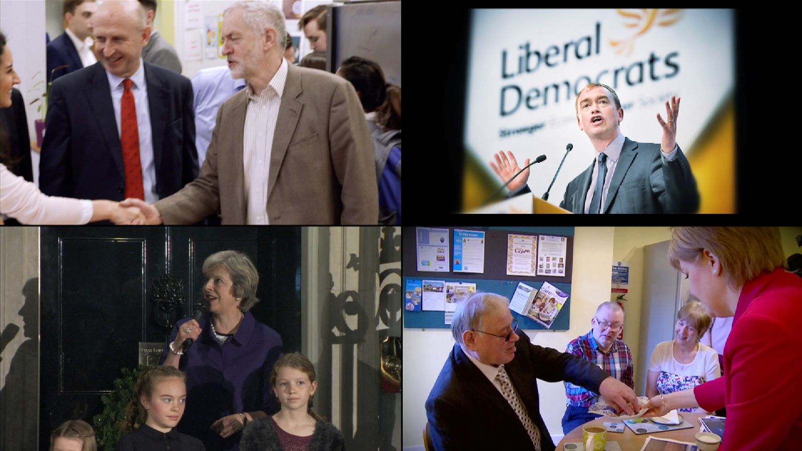 The party leaders deliver their Christmas messages | Scoop News | Sky News