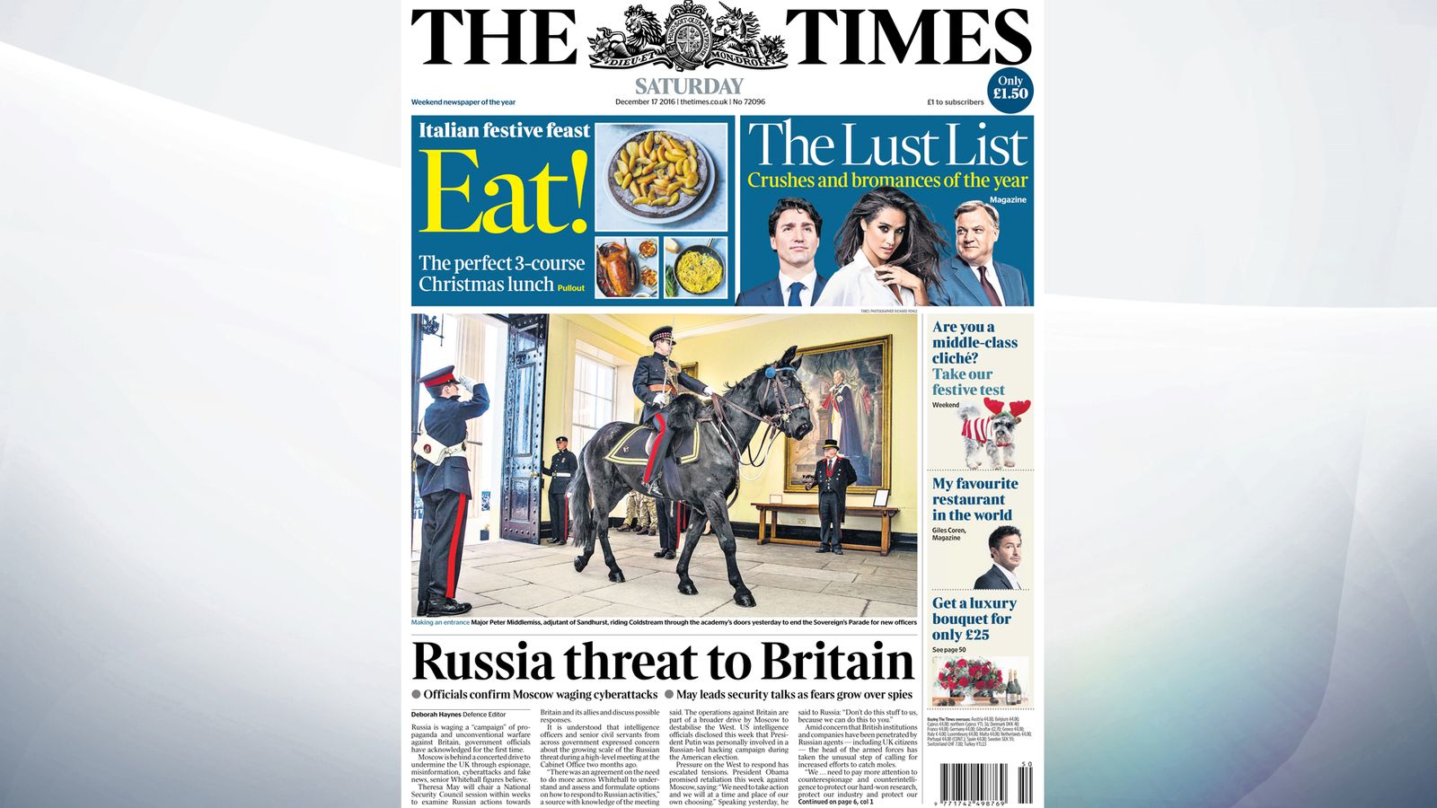 Saturday's national newspaper front pages | UK News | Sky News
