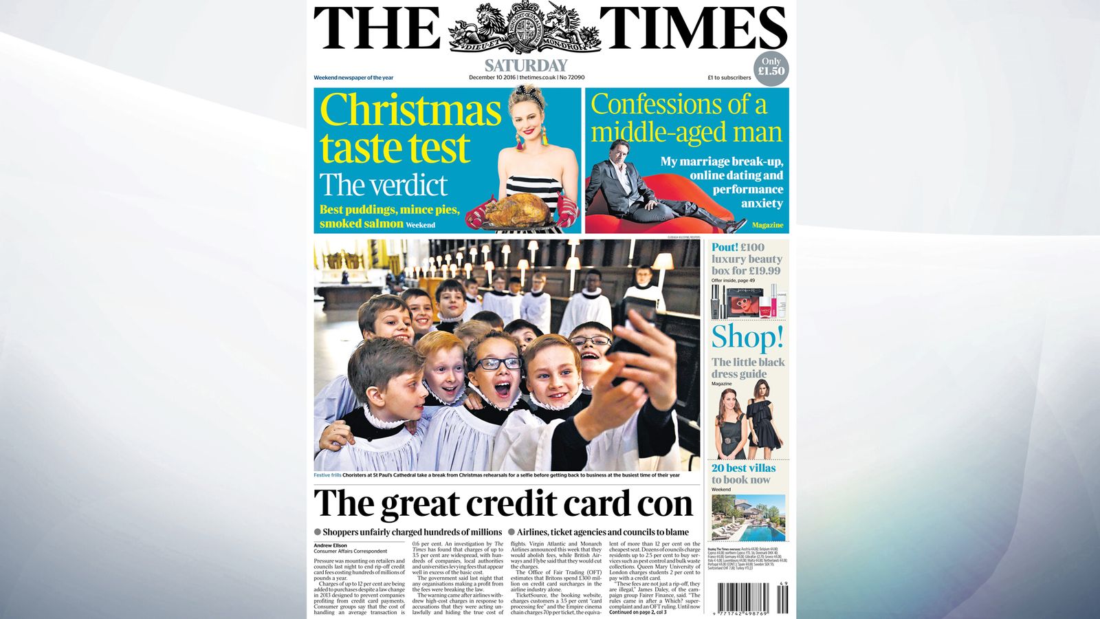 Saturday's national newspaper front pages | UK News | Sky News