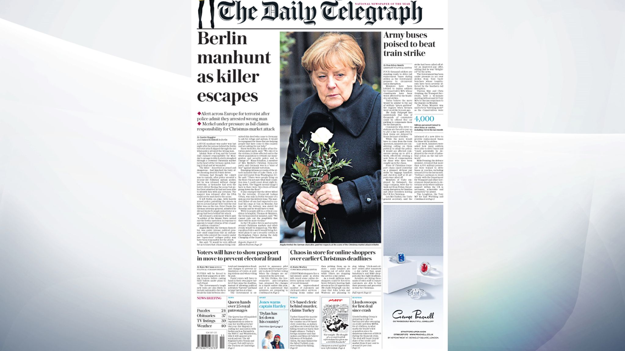 Wednesday's national newspaper front pages | UK News | Sky News