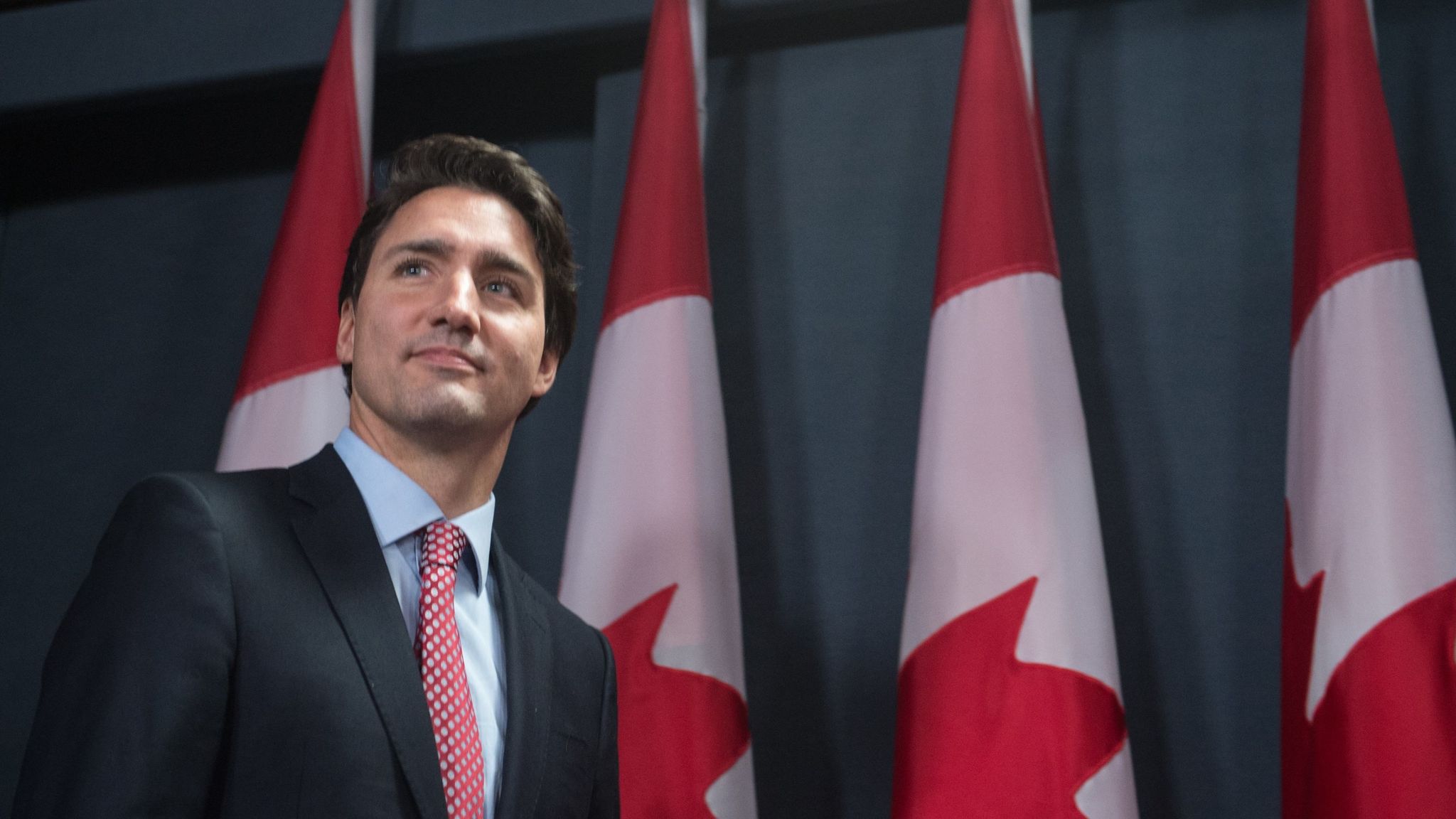 Refugee family name baby after Justin Trudeau in thanks to Canada ...