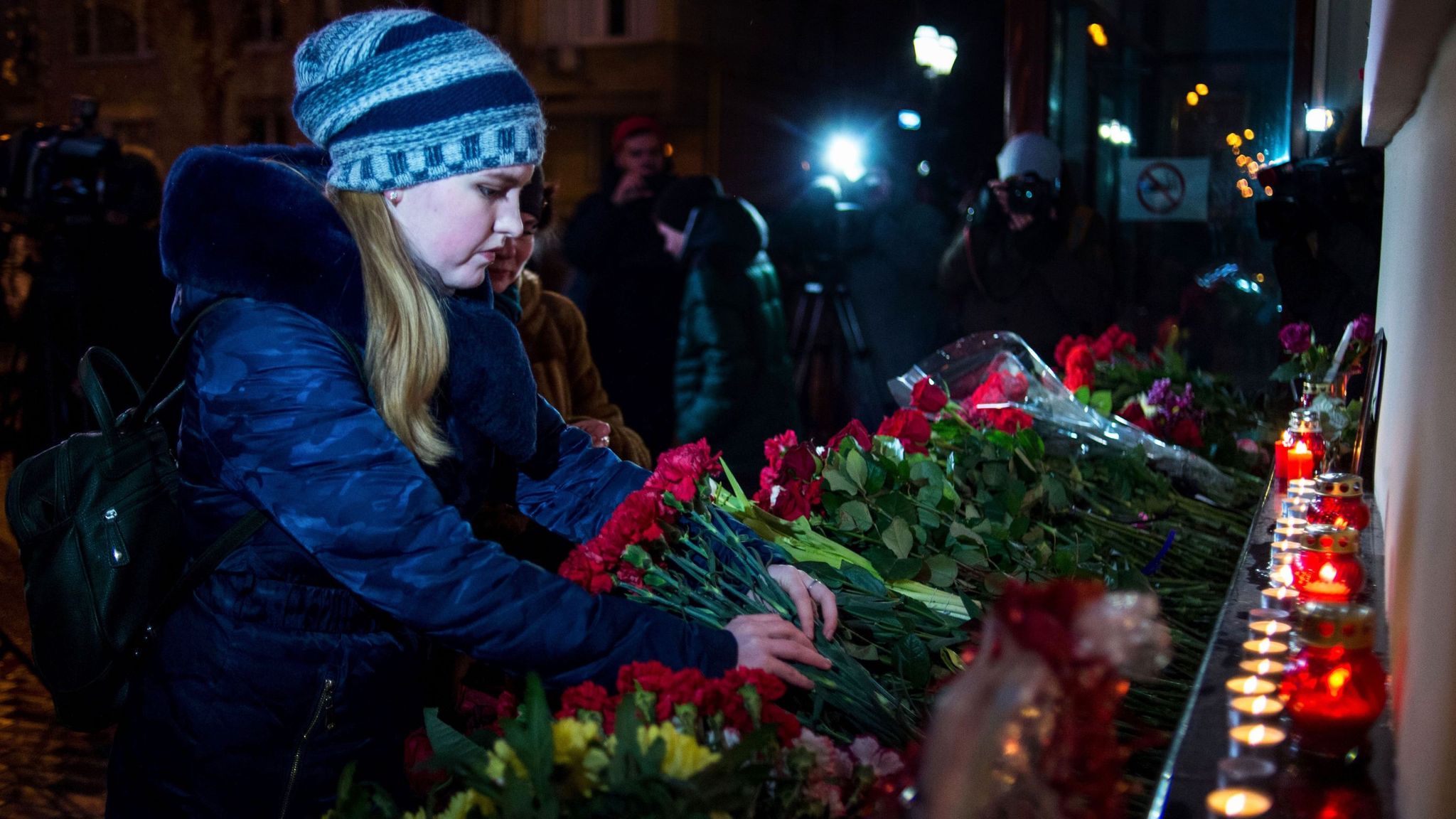 Russian jet fragments found as thousands search crash site | World News ...