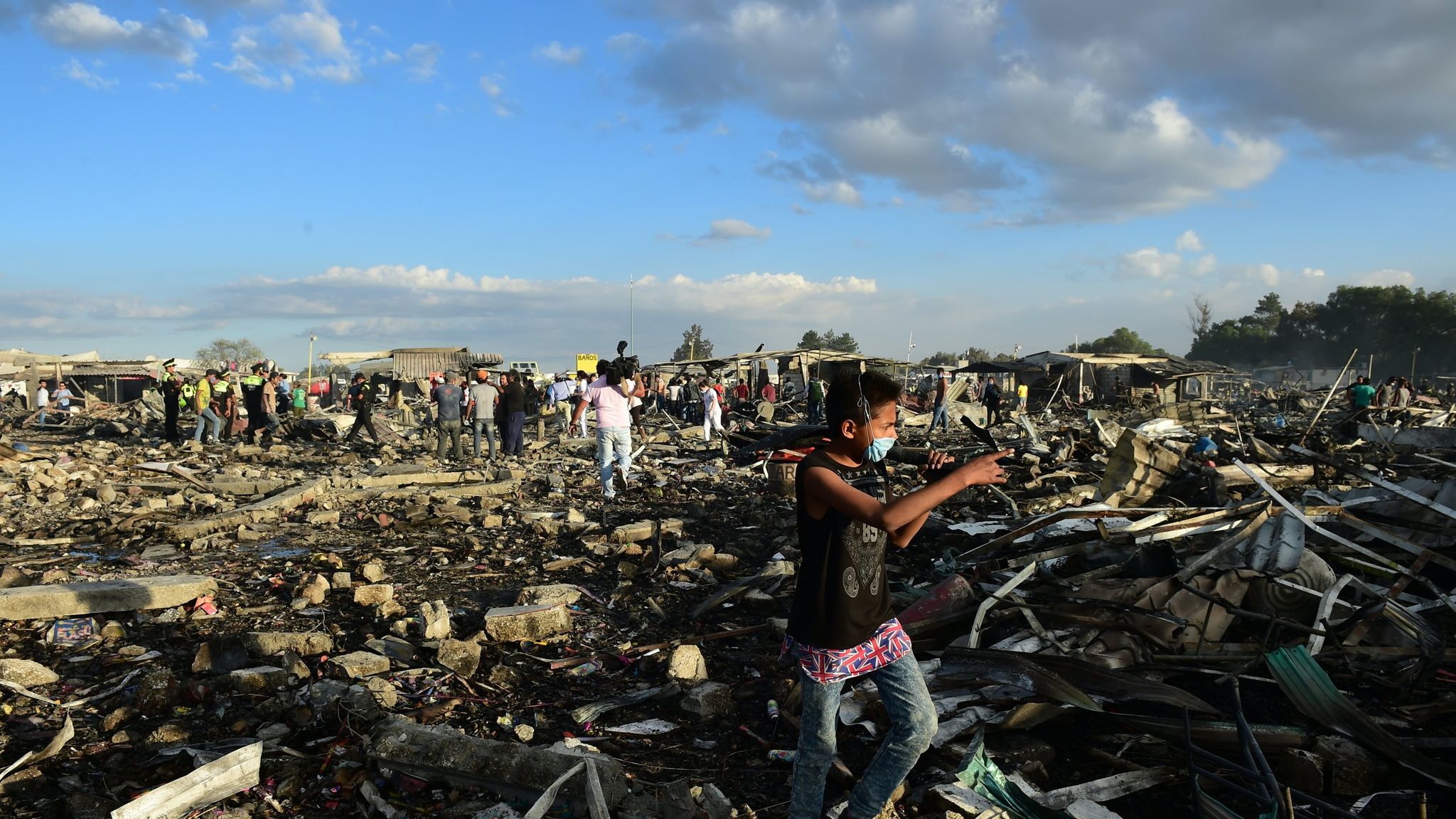 At least 35 dead in huge explosion at Mexican fireworks market | World ...