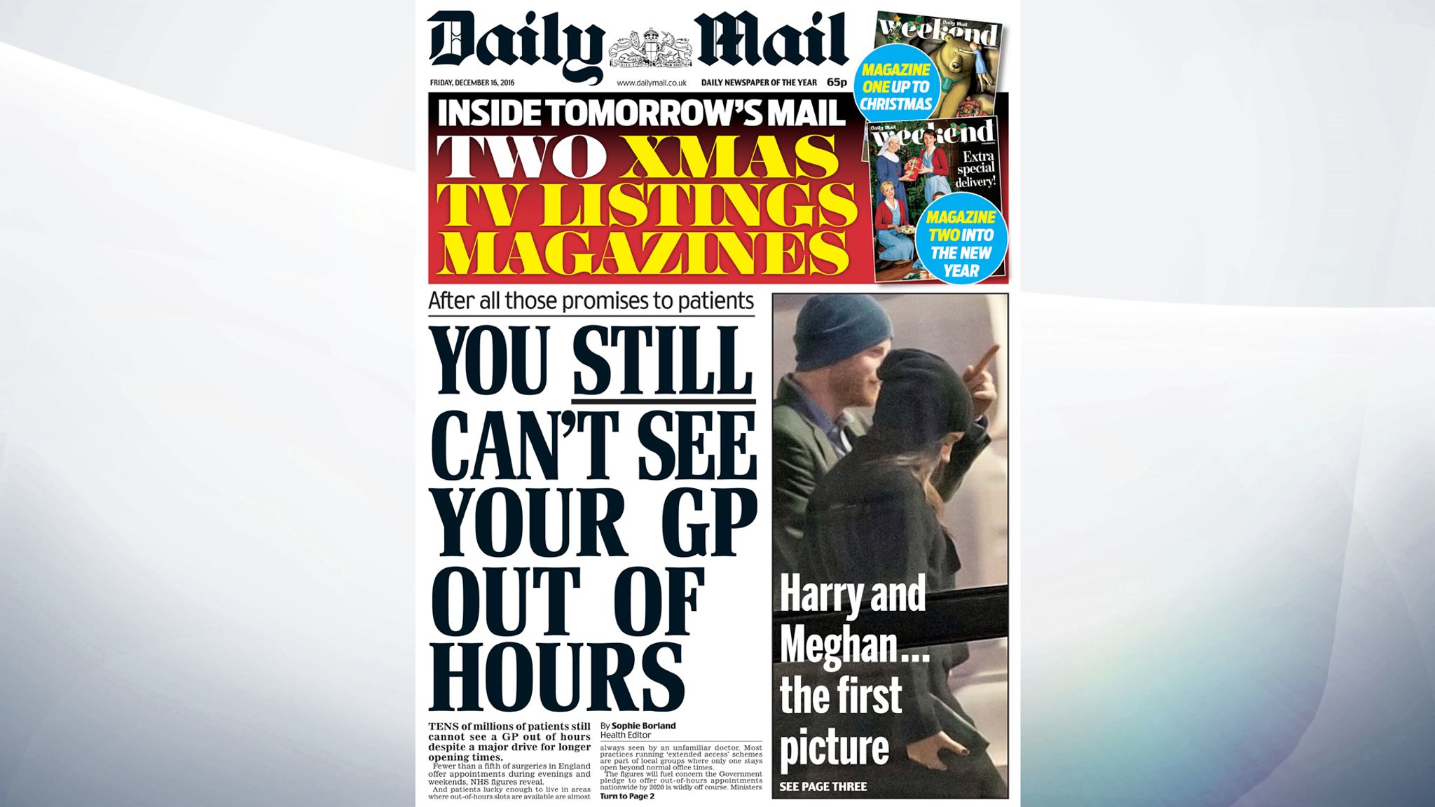 Friday's national newspaper front pages | UK News | Sky News