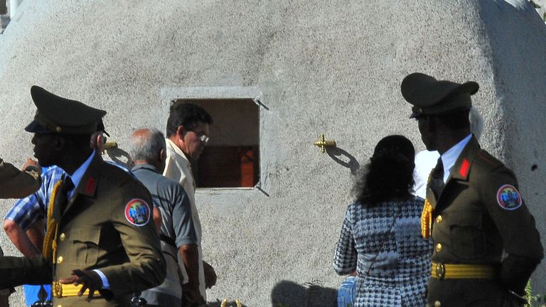 Fidel Castro's ashes laid to rest near his 'hero's' grave | World News ...