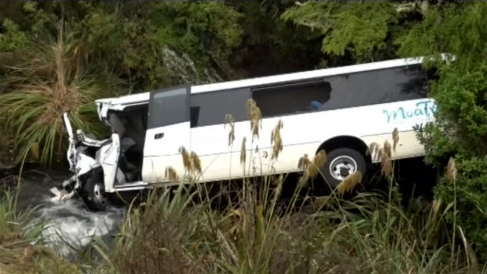 British tourists hurt in New Zealand bus crash | World News | Sky News