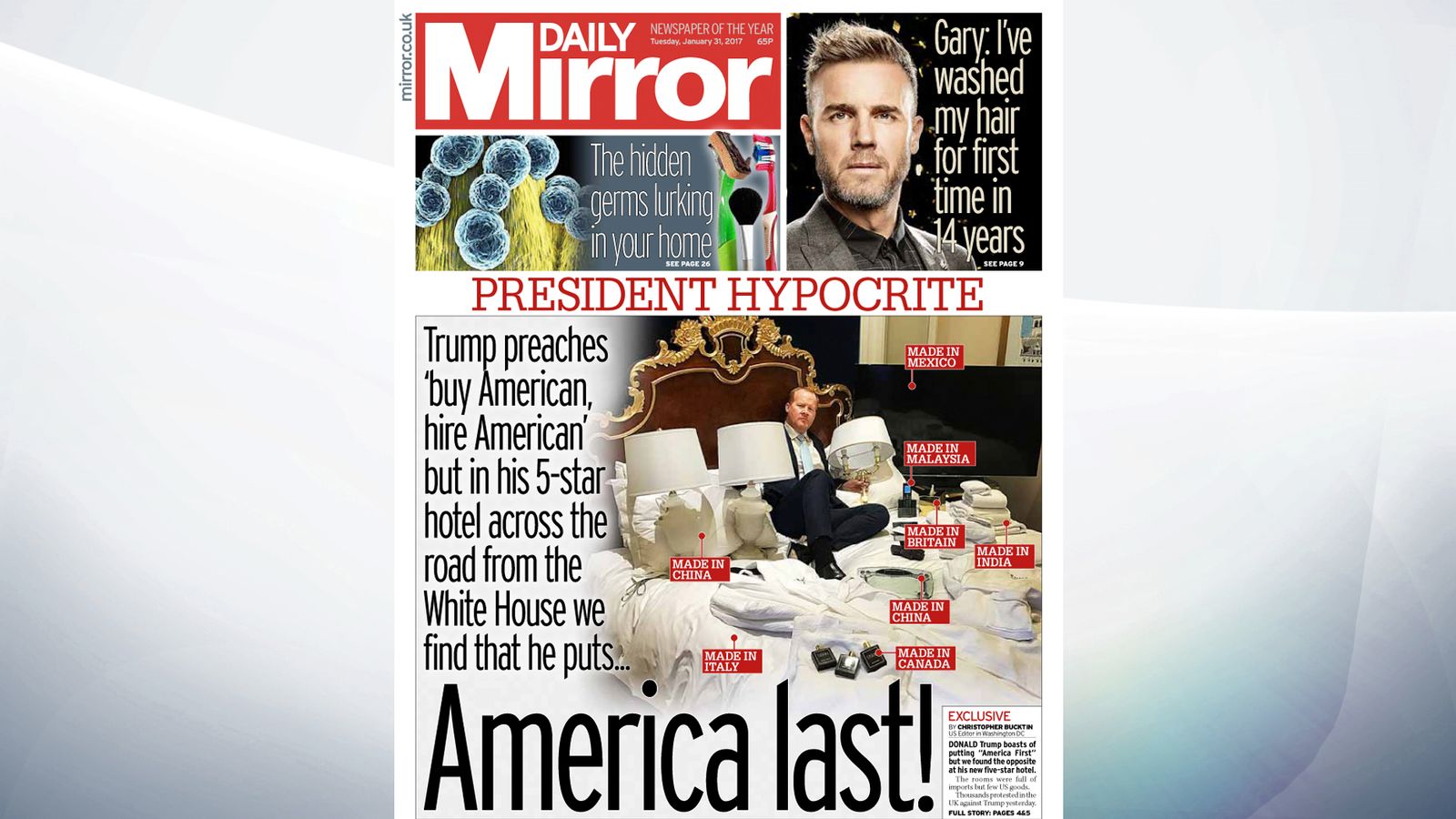 Tuesday's national newspaper front pages | UK News | Sky News