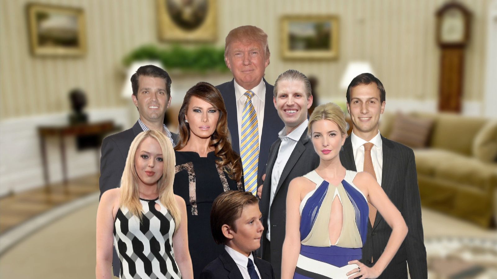 Meet the Trumps - the new first family in town | Scoop News | Sky News