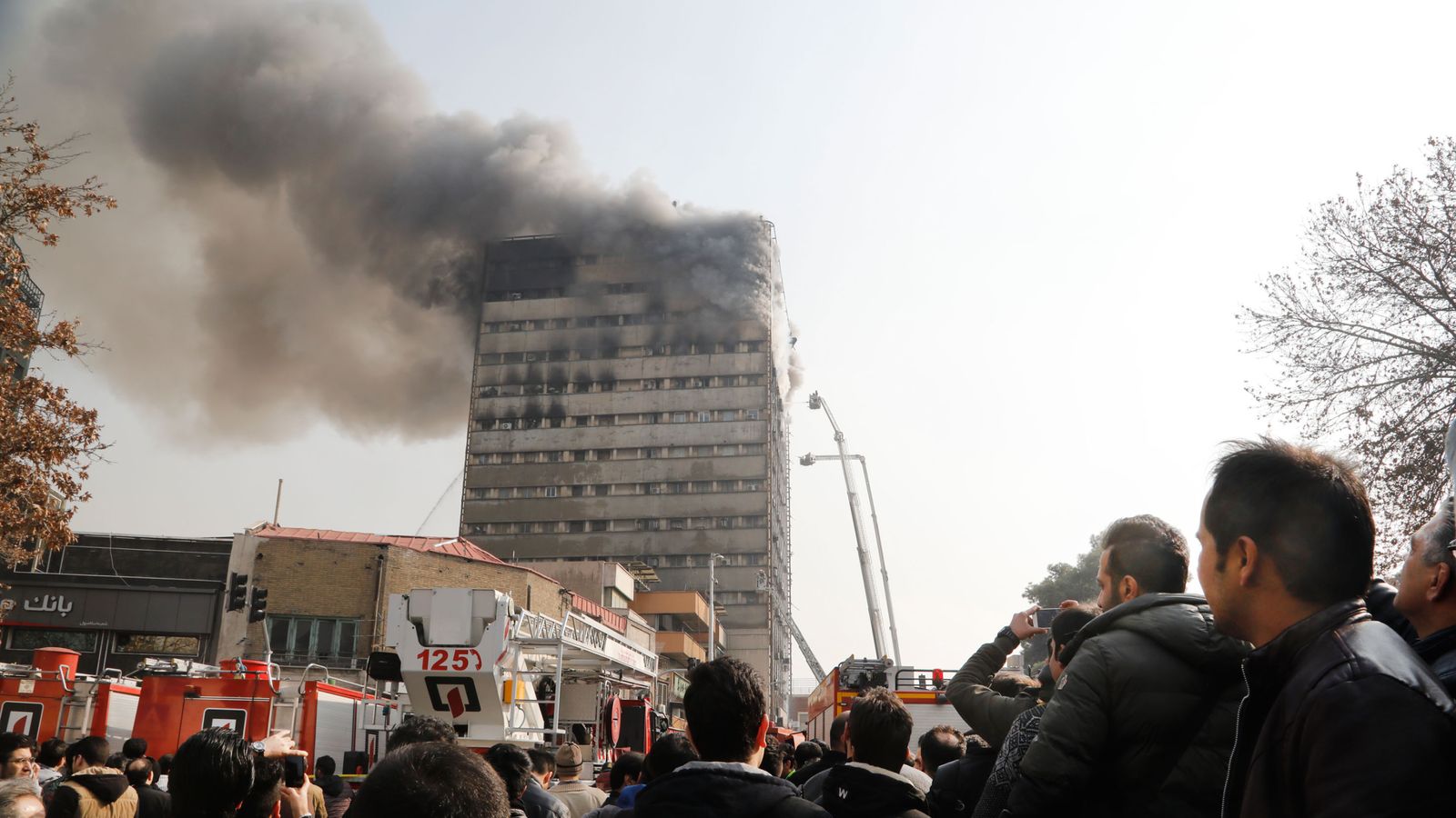 Iran: 30 firefighters killed in Tehran building collapse | World News ...